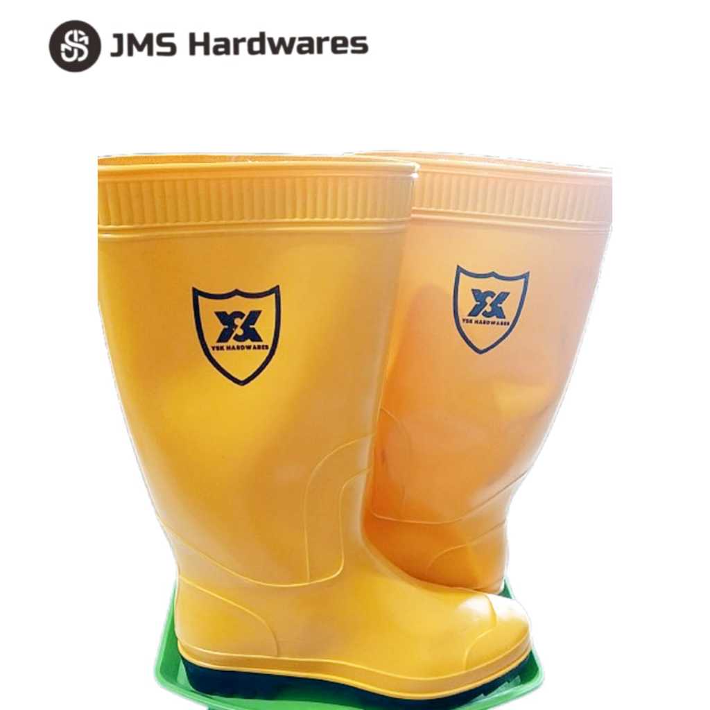 Jual Sepatu Boot Karet Yellow YSK/Sepatu Boot Karet Yellow Proyek Murah ...