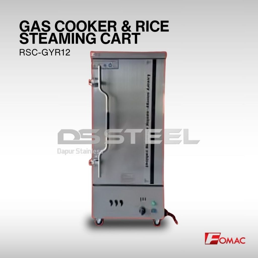 Jual Fomac Rice Steaming (12 Susun)/Mesin Pemasak Nasi/Rice Cooker RSCGYR12 | Shopee Indonesia