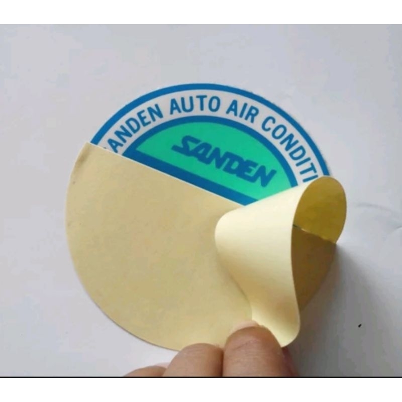 Jual sticker kaca iklan jadul sanden japan untuk koleksi sticker jadul ...