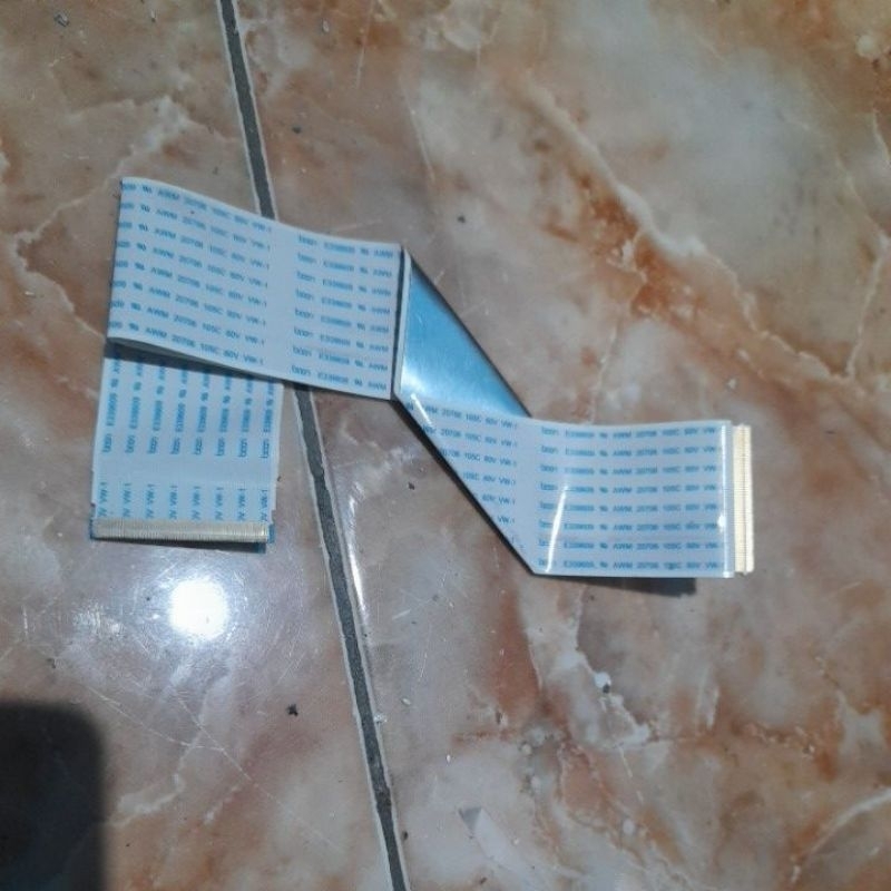 Jual Kabel lvds tv led Toshiba 60 pin Toshiba 32L1600VJ panjang 24 cm ...