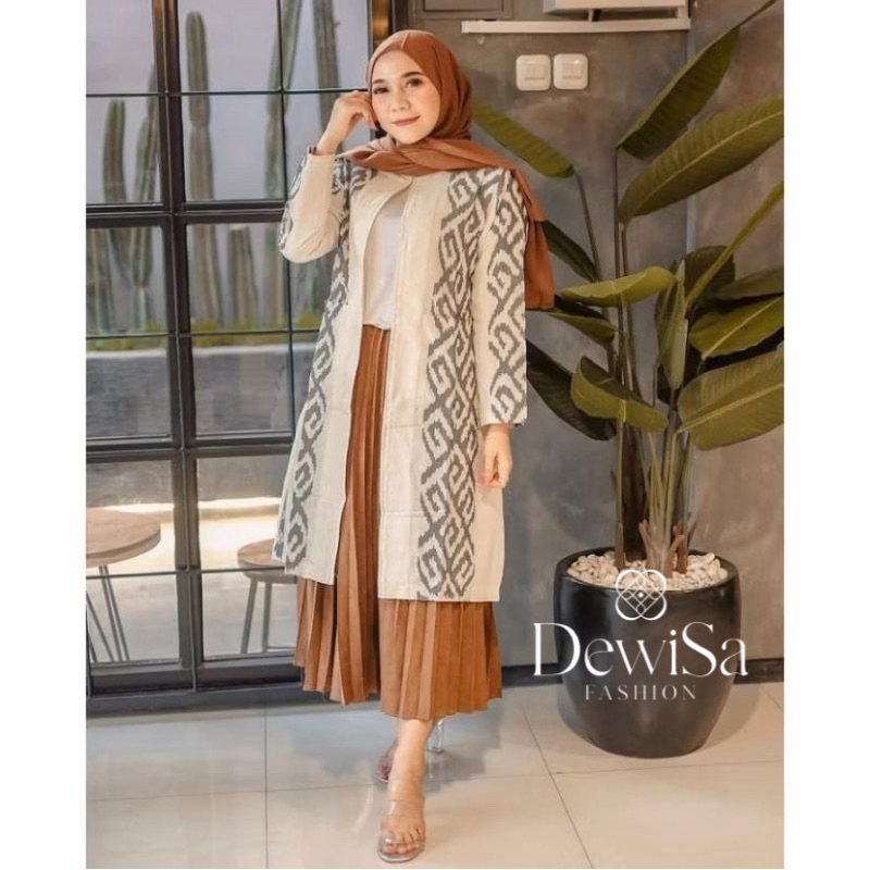 Jual [TENUN ETNIK] Outer Tenun Cardigan Tenun Baju Tenun Baju Seragam ...