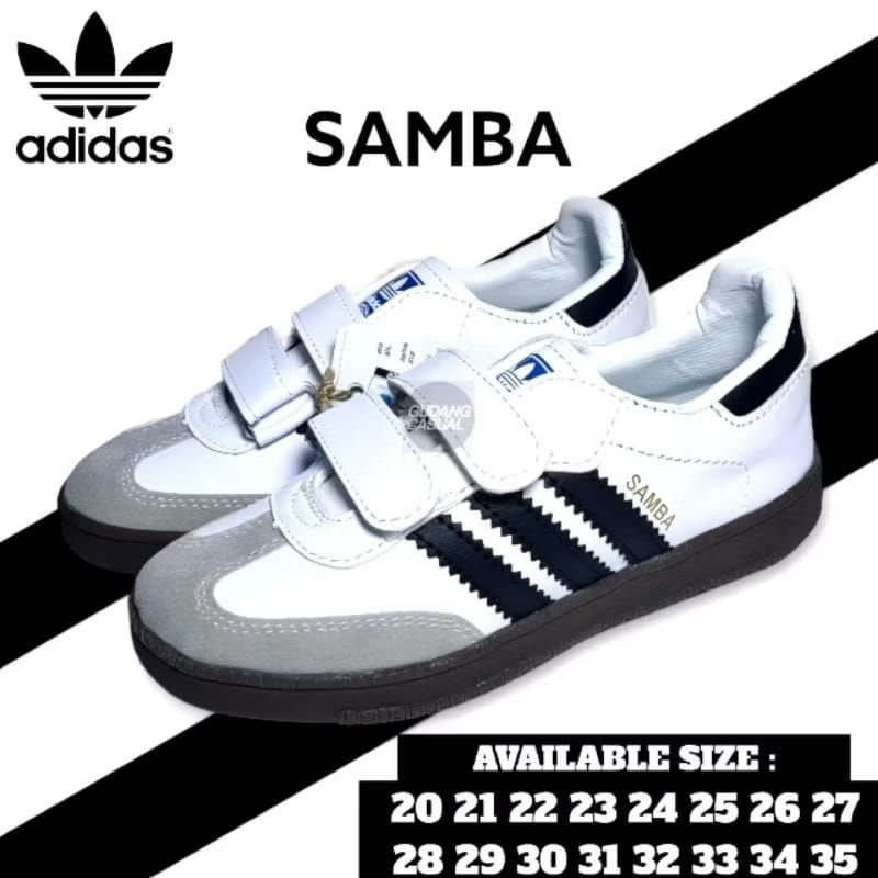Jual Sepatu Samba OG Anak Laki-Laki dan Perempuan Usia 1 2 3 4 5 6 7 8 ...