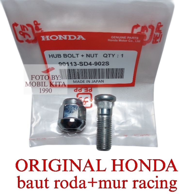 Jual baut roda mur racing honda hr-v hrv br-v brv ORIGINAL | Shopee ...