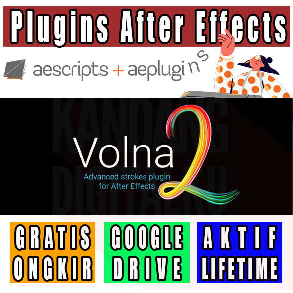 Jual Volna 2 Plugin Plugins After Effects aeplugins Advance Strokes Motion Graphics | Shopee ...
