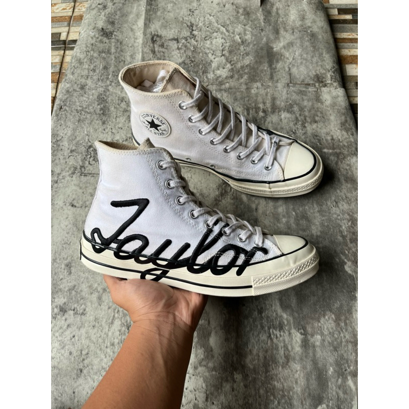 Jual converse 70s hi signature big logo (size 42.5) | Shopee Indonesia