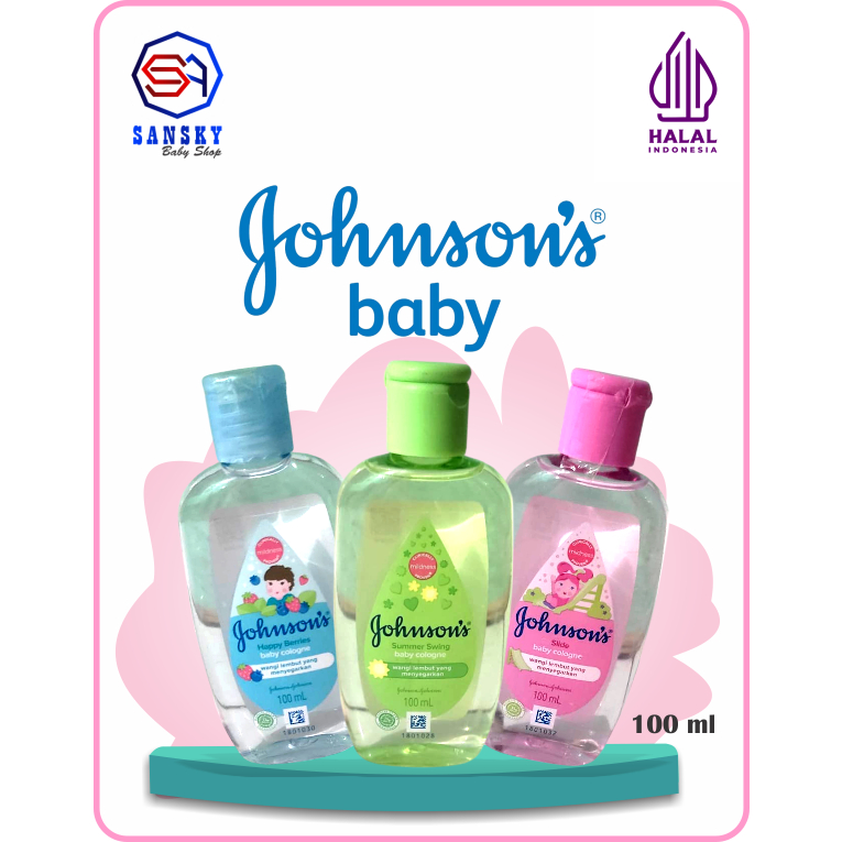 Jual Johnson's Cologne Baby 100ml Parfum Bayi | Happy Berries | Summer ...