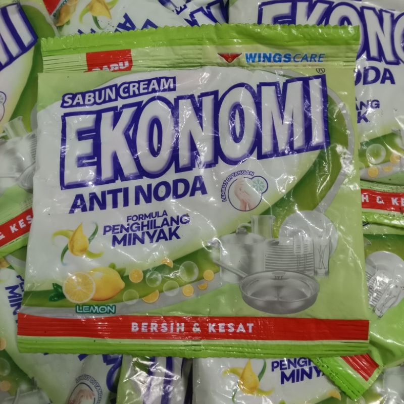 Jual 30 SACHET EKONOMI SABUN CREAM 1000 LEMON (DETERGENT) | Shopee ...