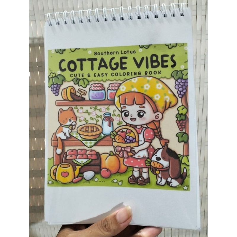 Jual Cottage Vibes by Southern Lotus Coloring Book | Shopee Indonesia