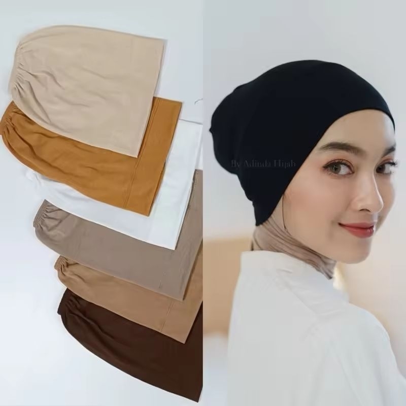 Jual Ciput Hijab Kaos Inner Basic Premium / Ciput Kerudung Kaos Karet ...