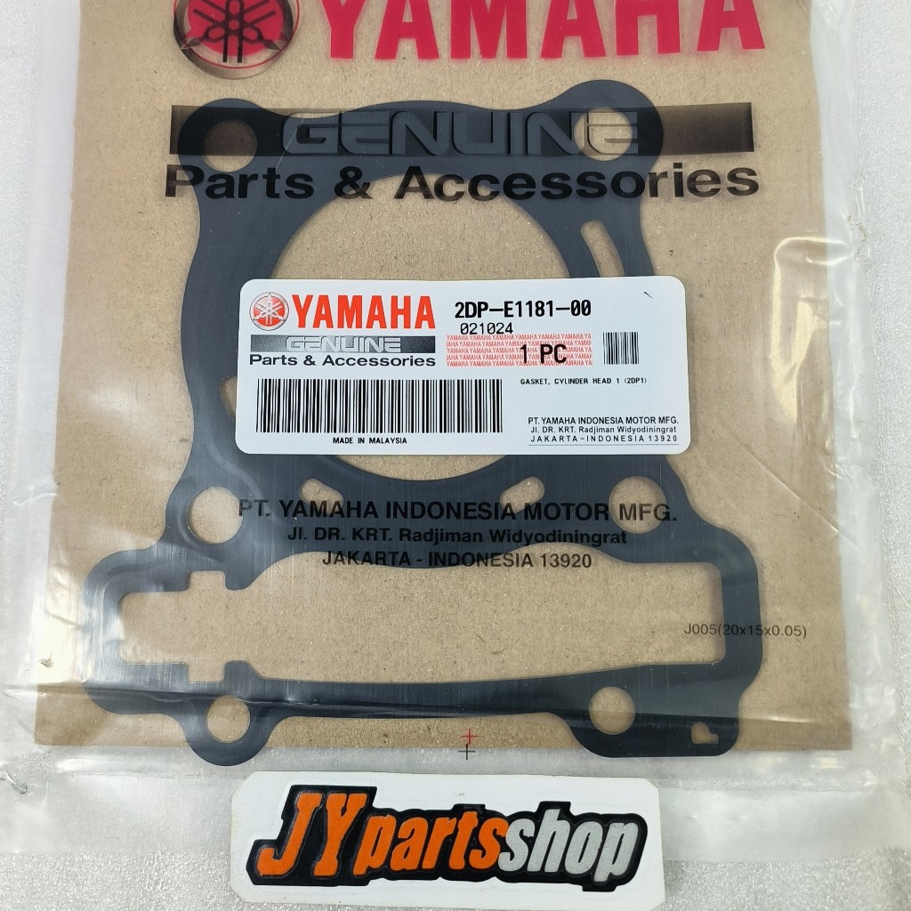 Jual PERPAK PAKING GASKET BLOK HEAD SEHER ATAS R15 V3 V4 R15M MT15 XSR ...
