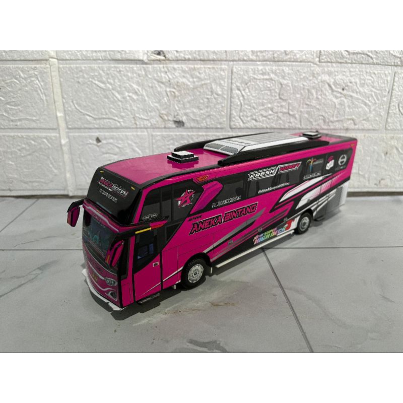 Jual Miniatur Bus Javas Queen JB3 Aneka Bintang Set lampu pajangan ...