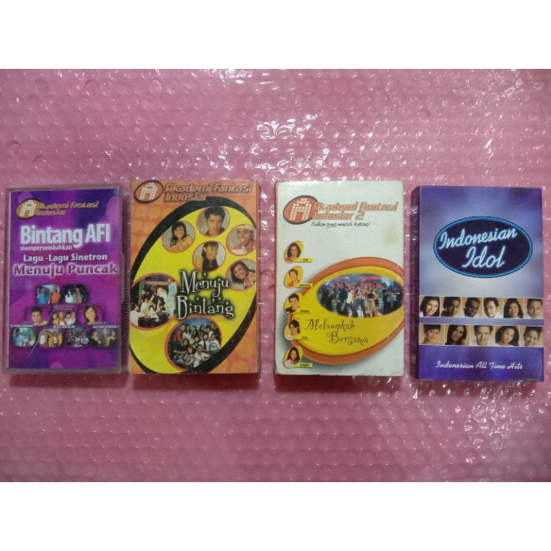 Jual kaset pita paket AFI dan indonesian Idol | Shopee Indonesia