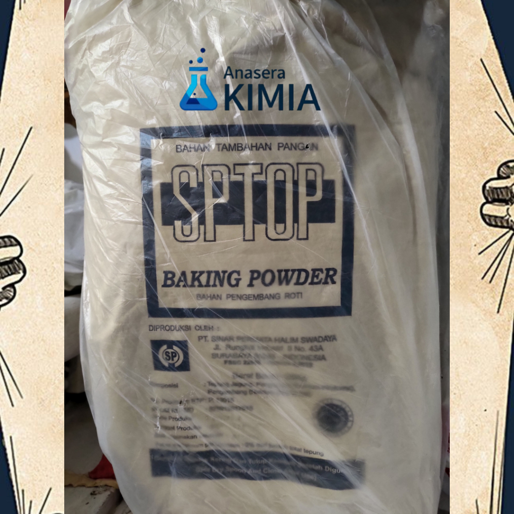 Jual BAKING POWDER SP TOP/ PENGEMBANG KUE / BAHAN PENGEMBANG 1KG ...