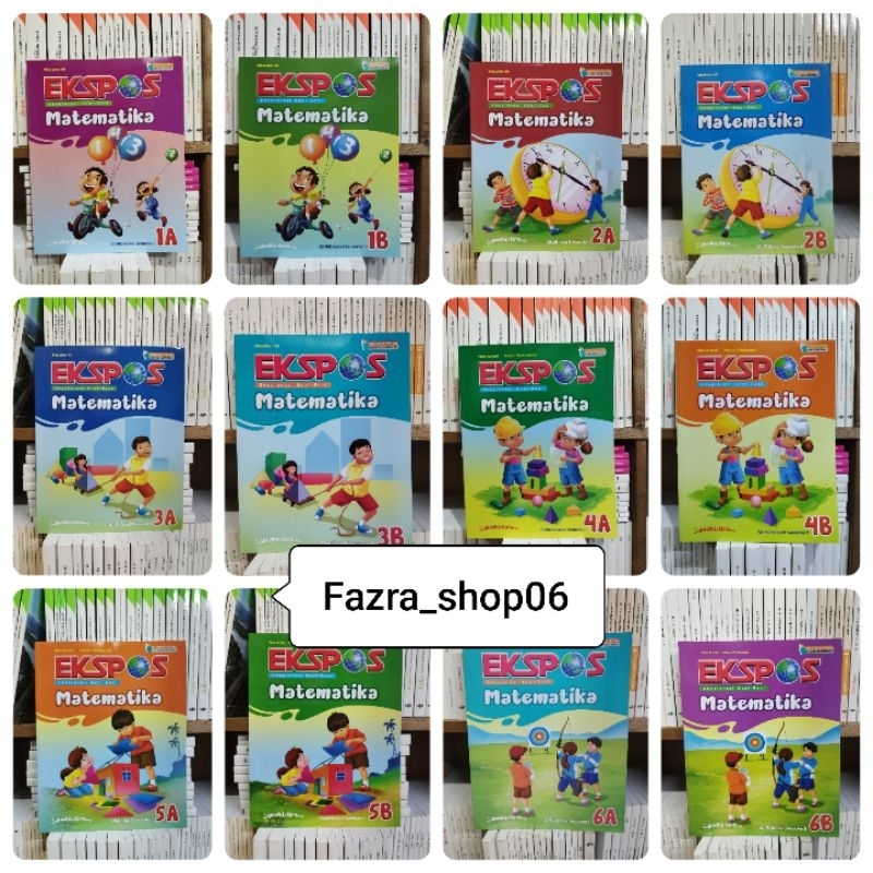 Jual NEW Buku EKSPOS Matematika sd mi kelas 1A 1B 2A 2B 3A 3B 4A 4B 5A 5B 6A 6B Kurikulum ...