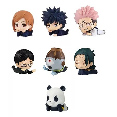 Jual READY STOCK Mini Figure JJK Jujutsu Kaisen Full Team Nobara Megumi ...