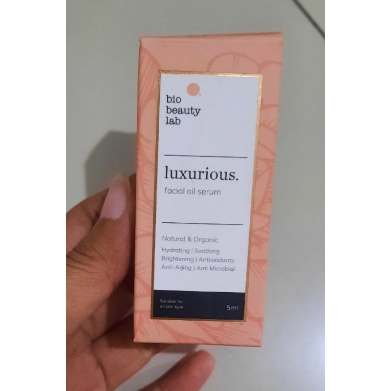 Jual Luxurious Facial Oil Serum Bio Beauty Lab 5ml | Shopee Indonesia