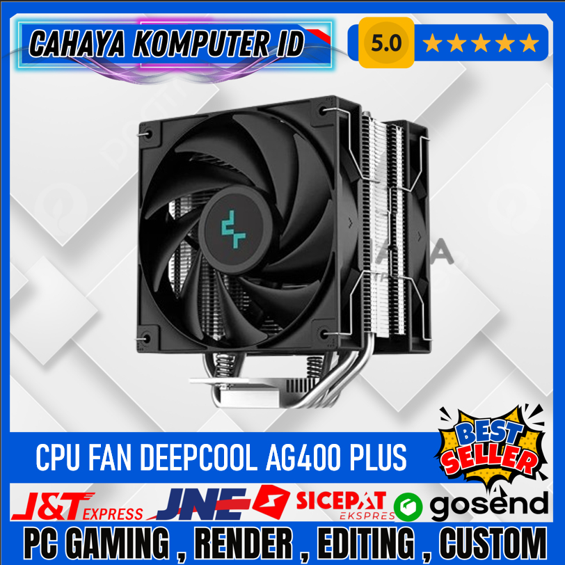 Jual CPU COOLER DUAL FAN Deepcool AG400 PLUS | Shopee Indonesia