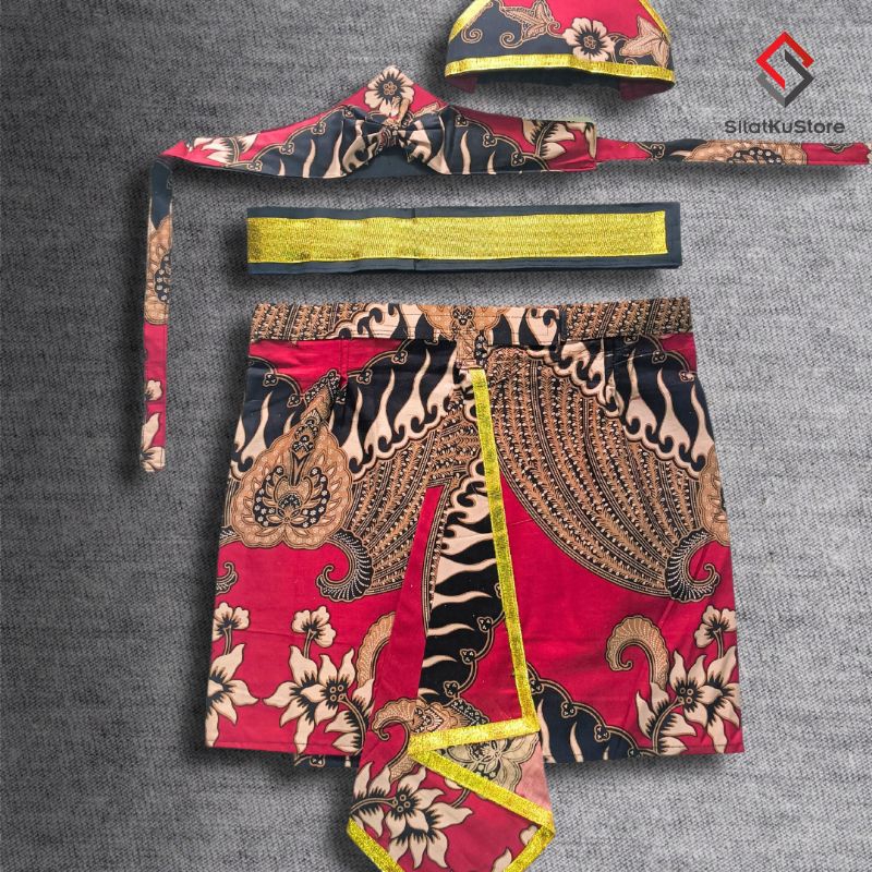 Jual Kain Seni Pencak Silat Batik Festival Kolosal Kain Sembong Dodot ...