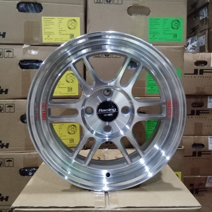 Jual velg racing r15 ENKEI RPF1 lebar 6,5 et 40/45 velg mobil ring 15 brio mobilio agya sigra ...