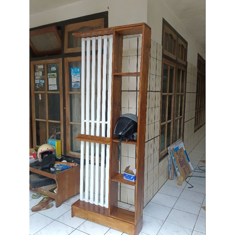 Jual penyekat ruangan minimalis | furniture rak partisi ruang tamu ...