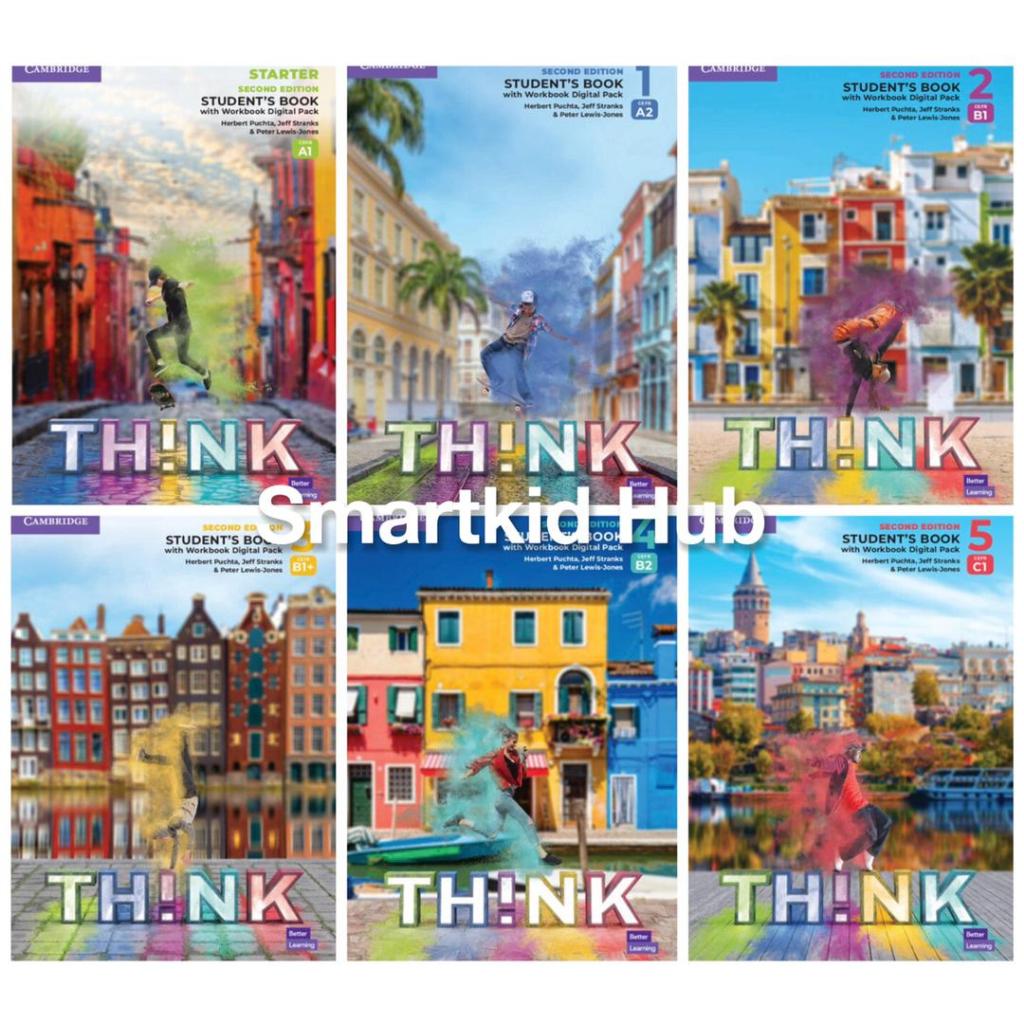 Jual THiNK 2nd Edition 2022 Starter/1/2/3/4/5 Student Book Workbook ...
