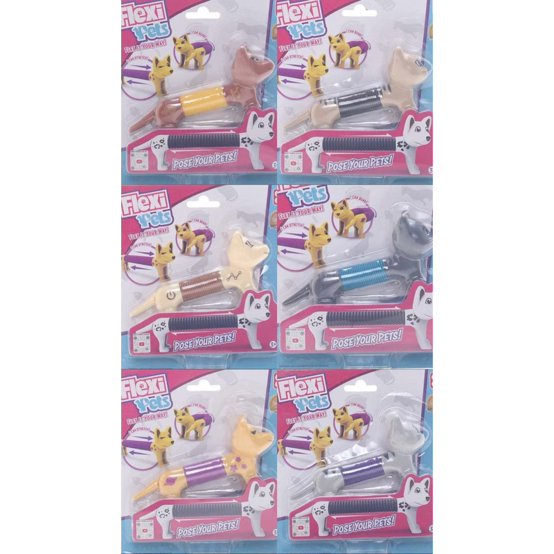 Jual dailykids EMCO - Mainan Anak Flexi Pets Binatang Lentur (kucing ...
