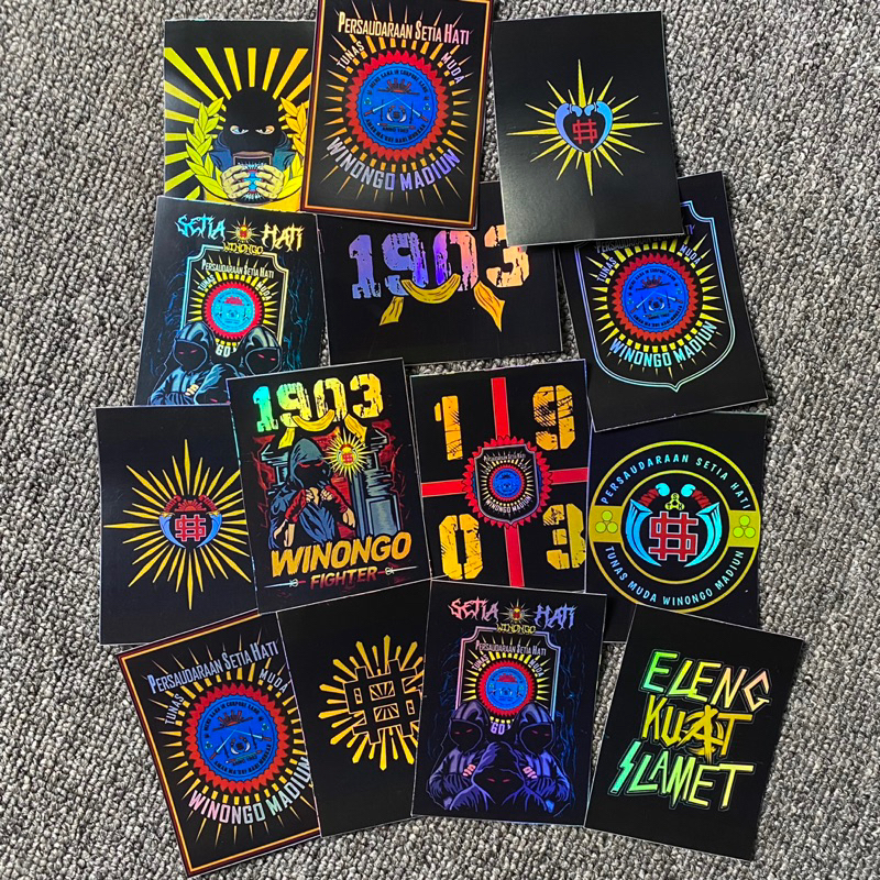 Jual Stiker Hologram Pshw Anti Air Minimal Beli 5 Pcs | Shopee Indonesia