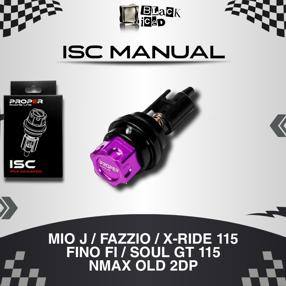 Jual ISC MANUAL AIR SCREW PROPER RACING LINE VARIO PCX ADV BEAT AEROX ...