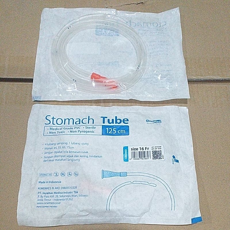 Jual Stomach Tube Onemed NGT Feeding Tube Selang Makan Sonde | Shopee ...