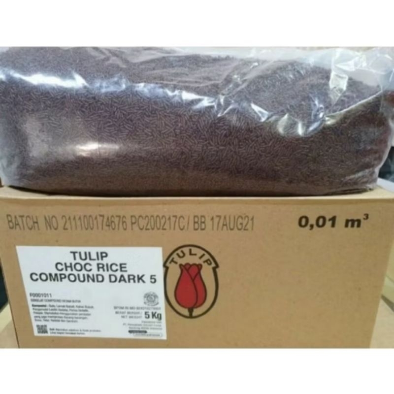 Jual Meises Tulip Dark Choco Rice 500 GR Meses / Ceres 500gr | Shopee ...