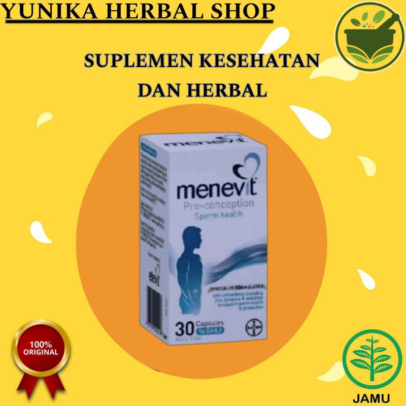 Jual Menevit 30 Capsules - Male Fertility Supplement | Shopee Indonesia