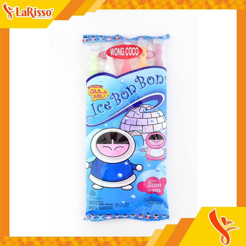 Jual WONG COCO STIK ICE BON BON ISI 5'S ALL VARIAN | Shopee Indonesia
