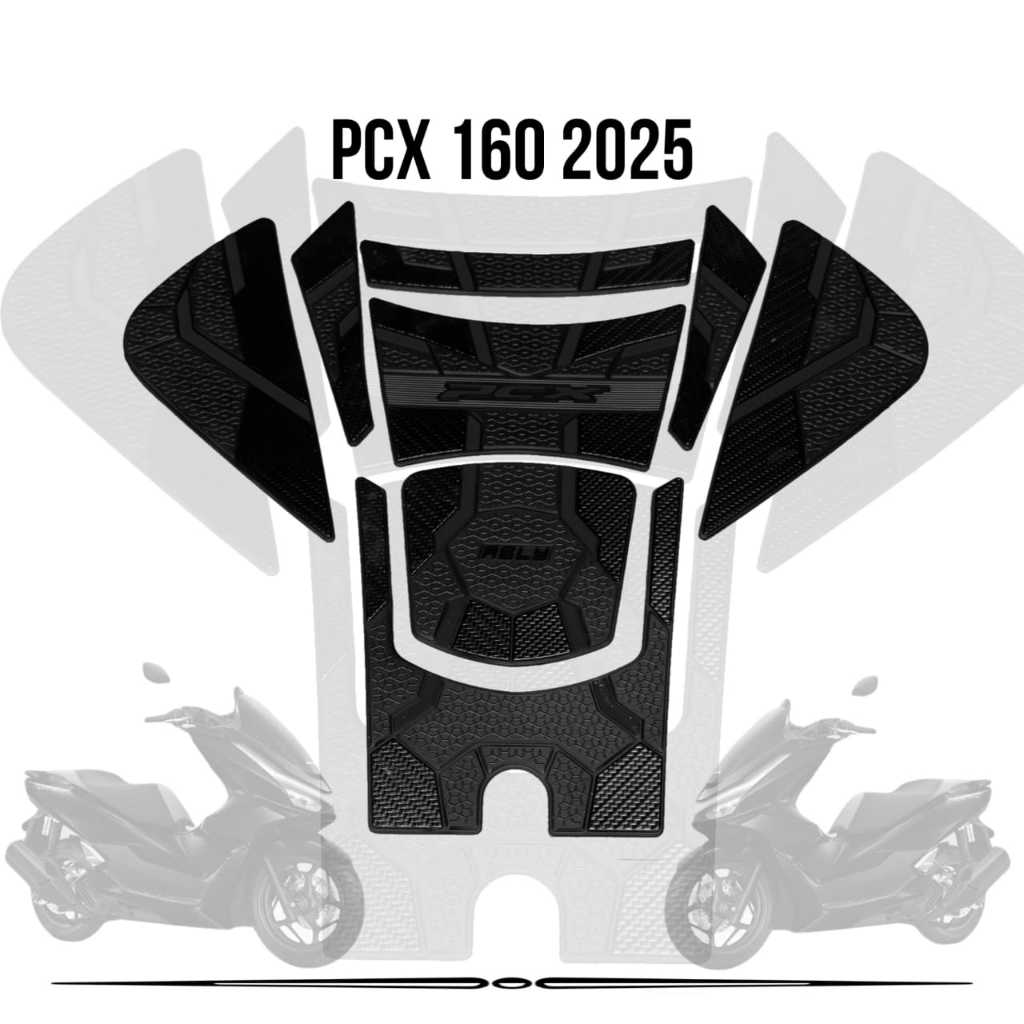 Jual Variasi PCX 160 2025 Cover Body Protector Bahan Karet Premium ...