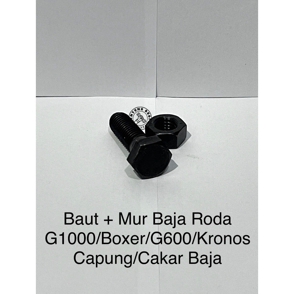 Jual Baut Mur Roda G1000 G600 Capung Boxer Kronos Cakar Baja Bolt Roda ...