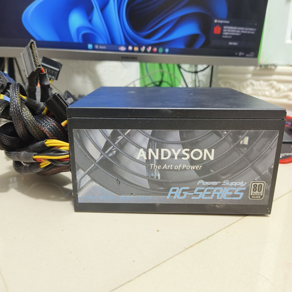 Jual PSU GAMING ANDYSON 650W 80+ SILVER | Shopee Indonesia