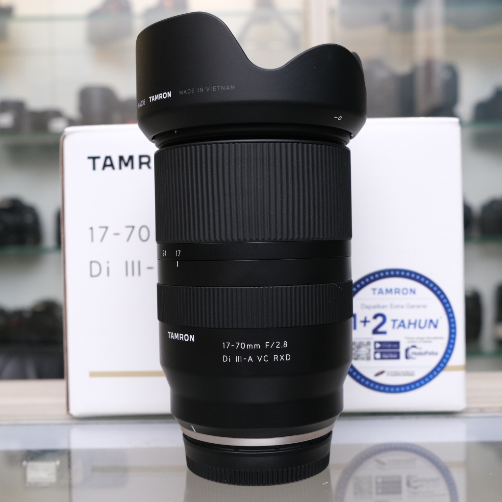 Jual Tamron 17-70mm f2.8 Di III-A VC RXD For Fujifilm / Lensa Tamron 17-70 mm f 2.8 Di III-A VC ...