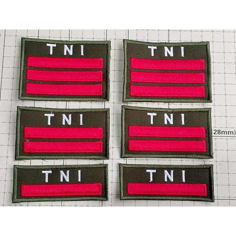 Jual pangkat pdh tni ad / prada / pratu / praka | Shopee Indonesia