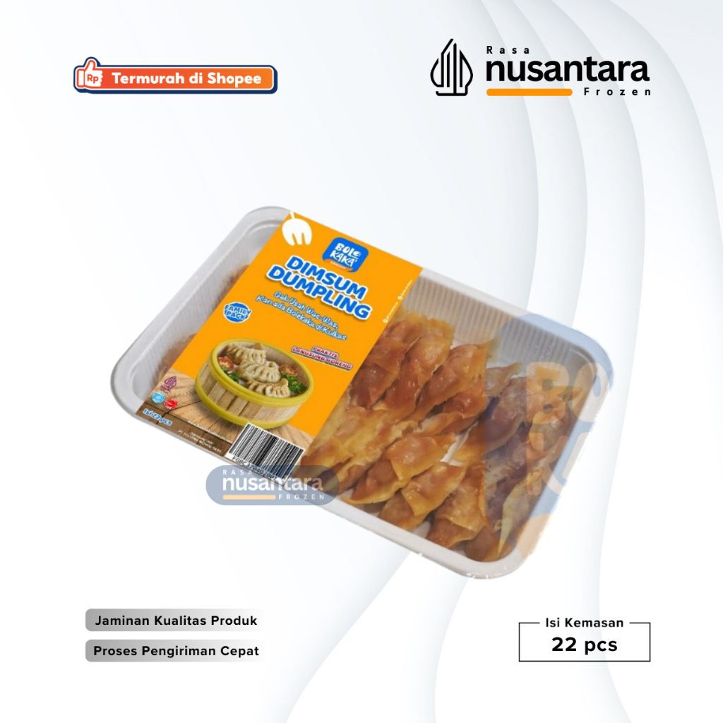 Jual Dumpling Premium Isi 22 Pcs Frozen Halal | Shopee Indonesia