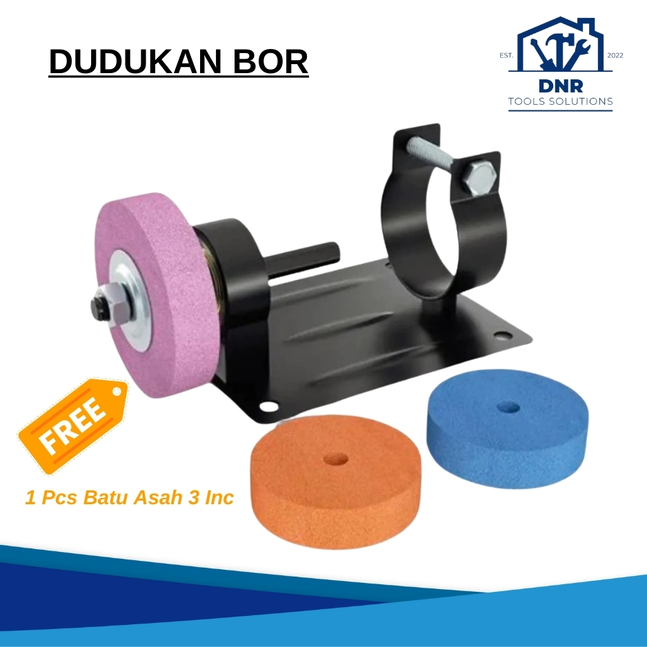 Jual Dudukan bor tangan jadi gerinda stand holder bor portable FREE ...
