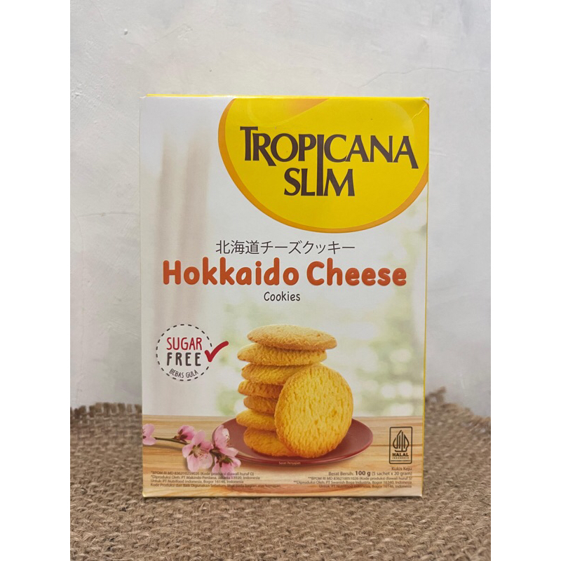 Jual Tropicana Slim Hokkaido Cheese Cookies | Shopee Indonesia