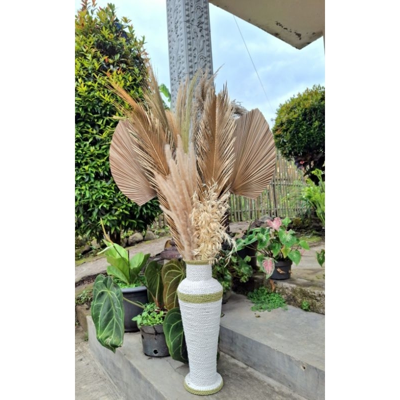 Jual bunga hiasan ruang tamu. bunga hias. bunga kering. bunga sudut ...