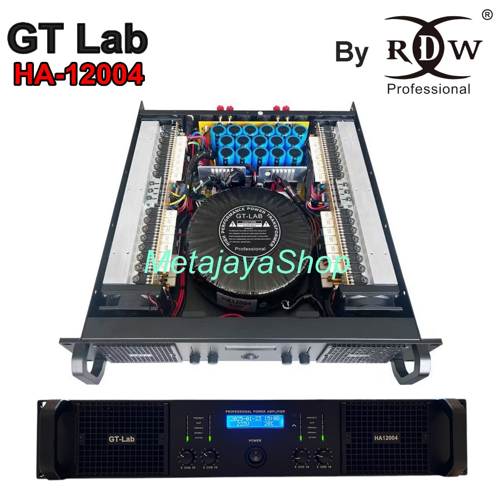 Jual Power Gtlab GT Lab HA-12004 Power Amplyfier gtlab ha12004 original Garansi Resmi | Shopee ...