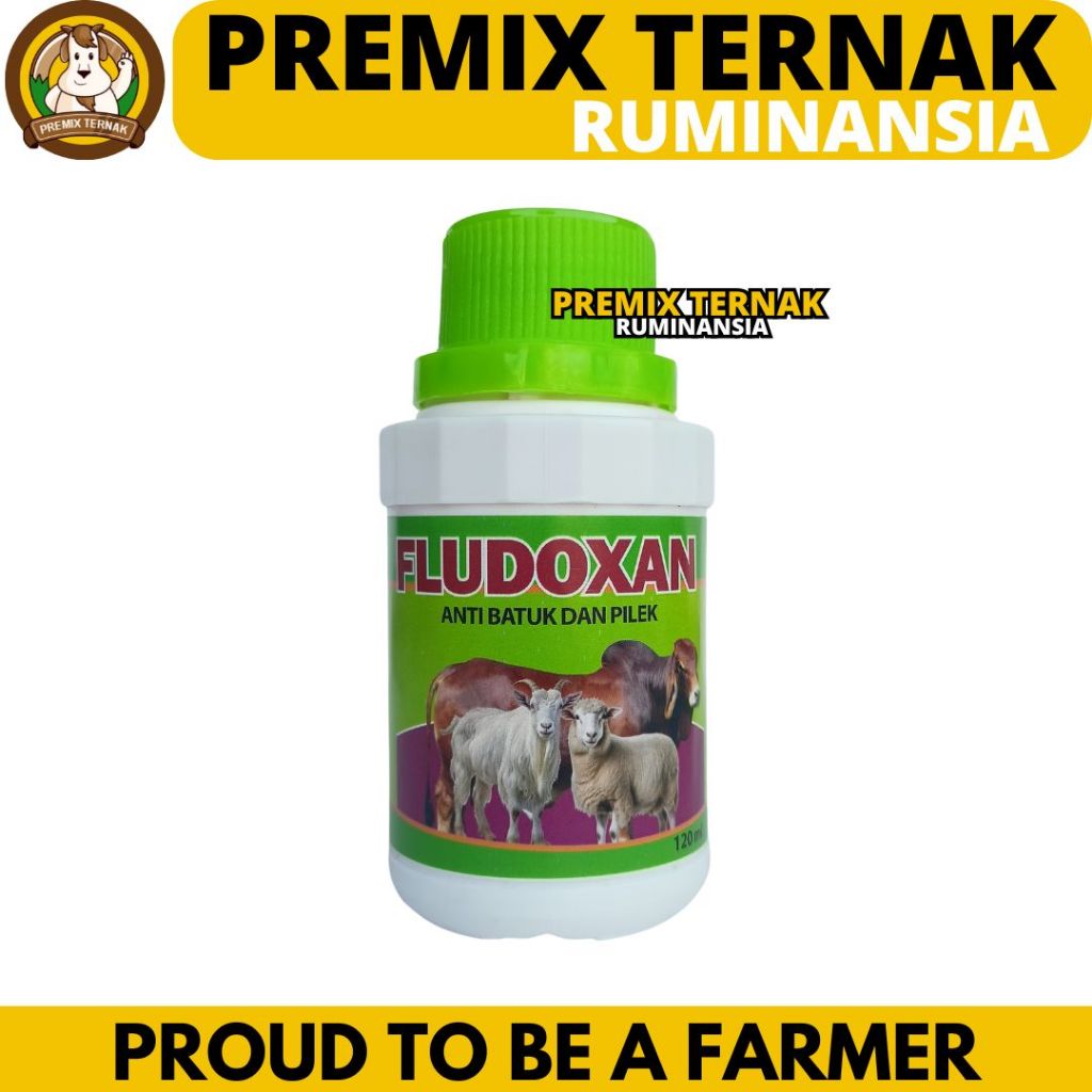 Jual FLUDOXAN 120ML - Obat Anti Flu Batuk Pilek Untuk Hewan Ternak Sapi ...