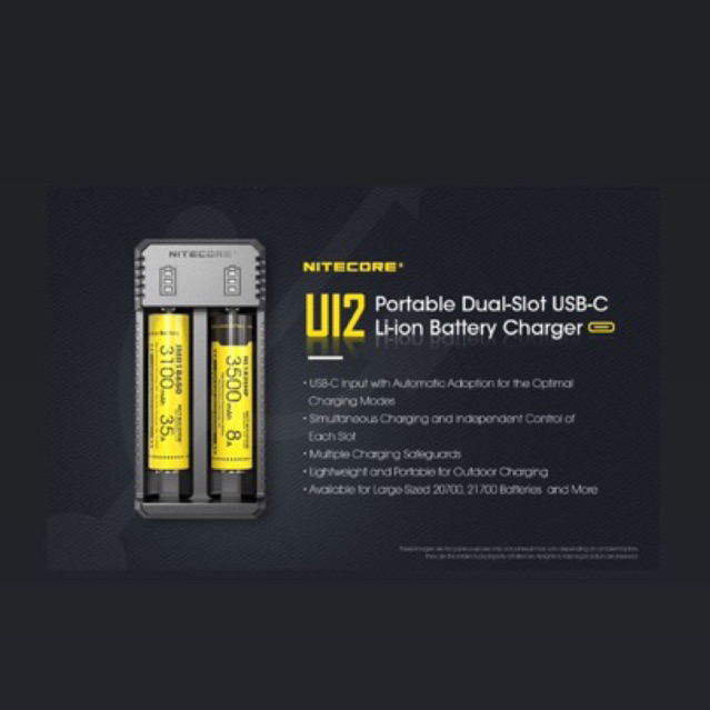 Jual Nitecore Charger Baterai Universal 2 Slot for Lition & NIMH - UI2 ...
