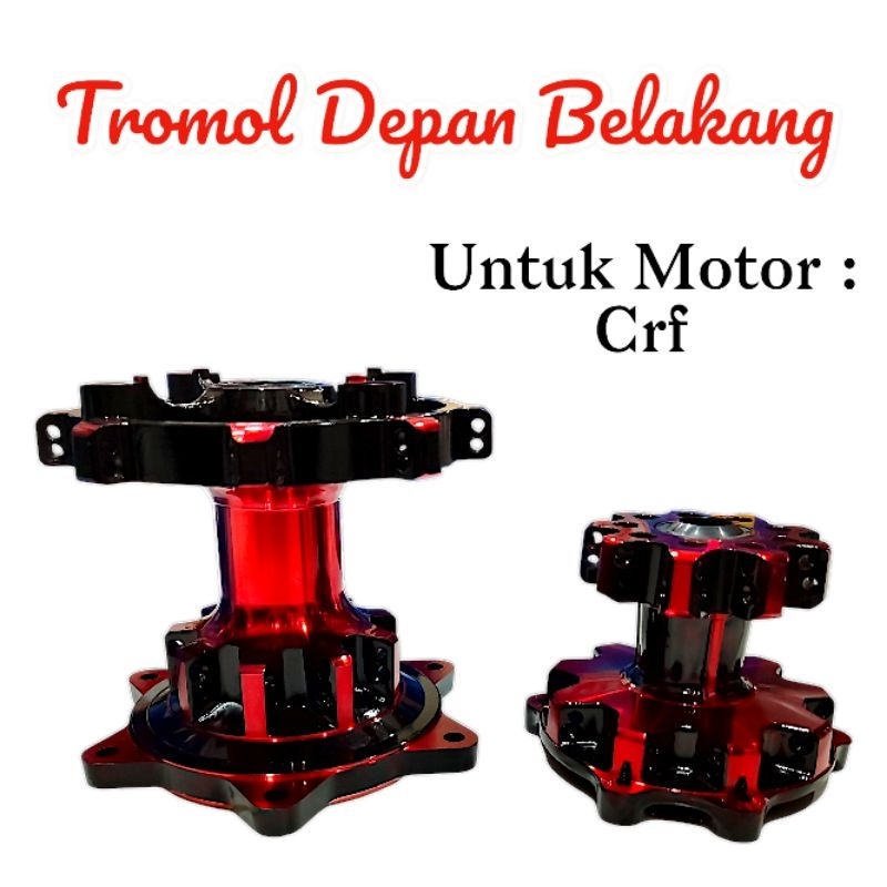 Jual TROMOL DEPAN BELAKANG WARNA CRF 150 SILVER HITAM MERAH GOLD 36 ...