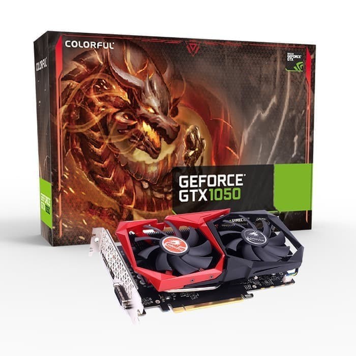 Jual VGA COLORFUL GTX 1050 Ti 4GB DDR5 | Shopee Indonesia