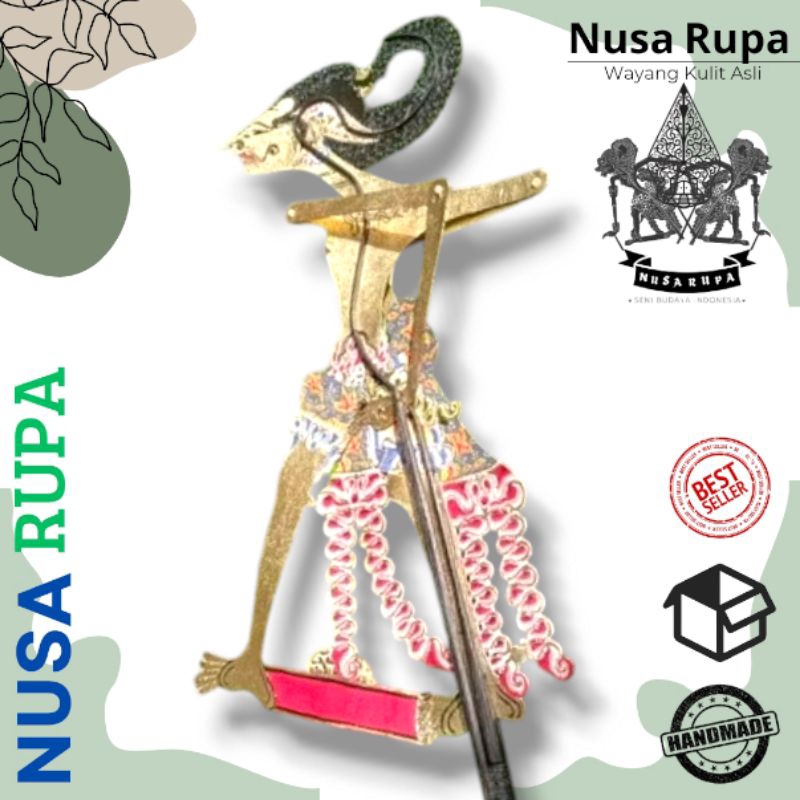 Jual Wayang Kulit Sapi ASLI Wisanggeni Rapek Alusan Ukuran Standar ...