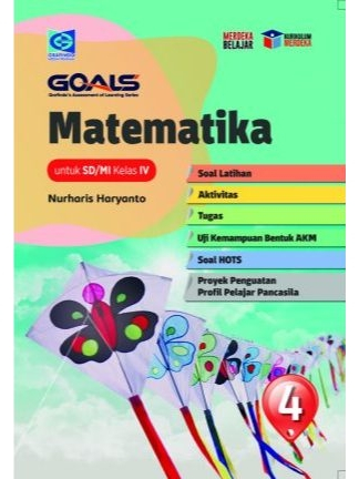 Jual Buku GOALS MATEMATIKA,BAHASA INGGRIS,BAHASA INDONESIA,PENDIDIKAN PANCASILA,IPAS Kelas 4 SD ...