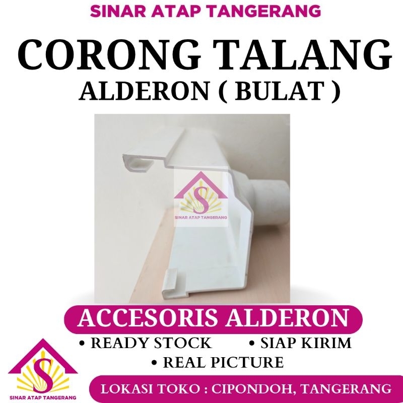 Jual Corong Talang Alderon Bulat | Shopee Indonesia
