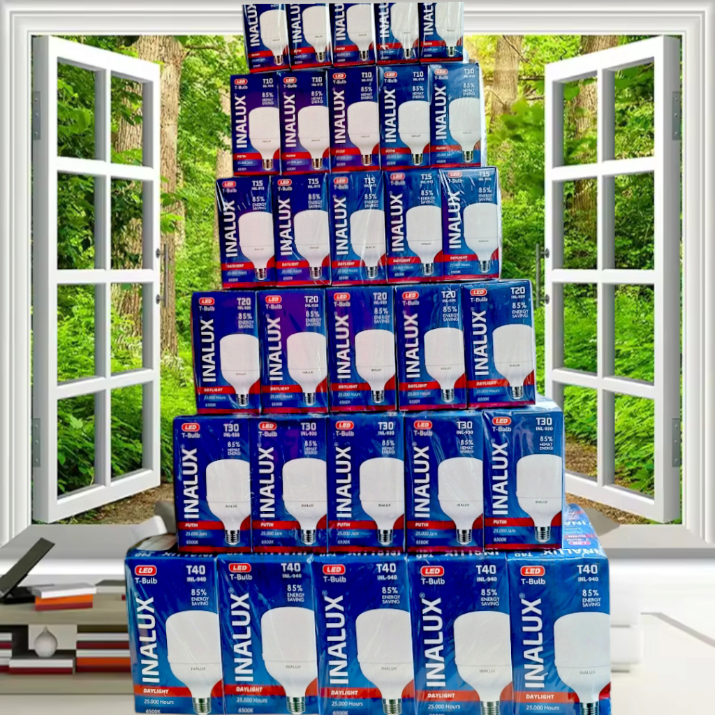 Jual Paket Usaha (10 Pcs) Inalux Lampu LED Kapsul T40-T5 Murah Meriah ...